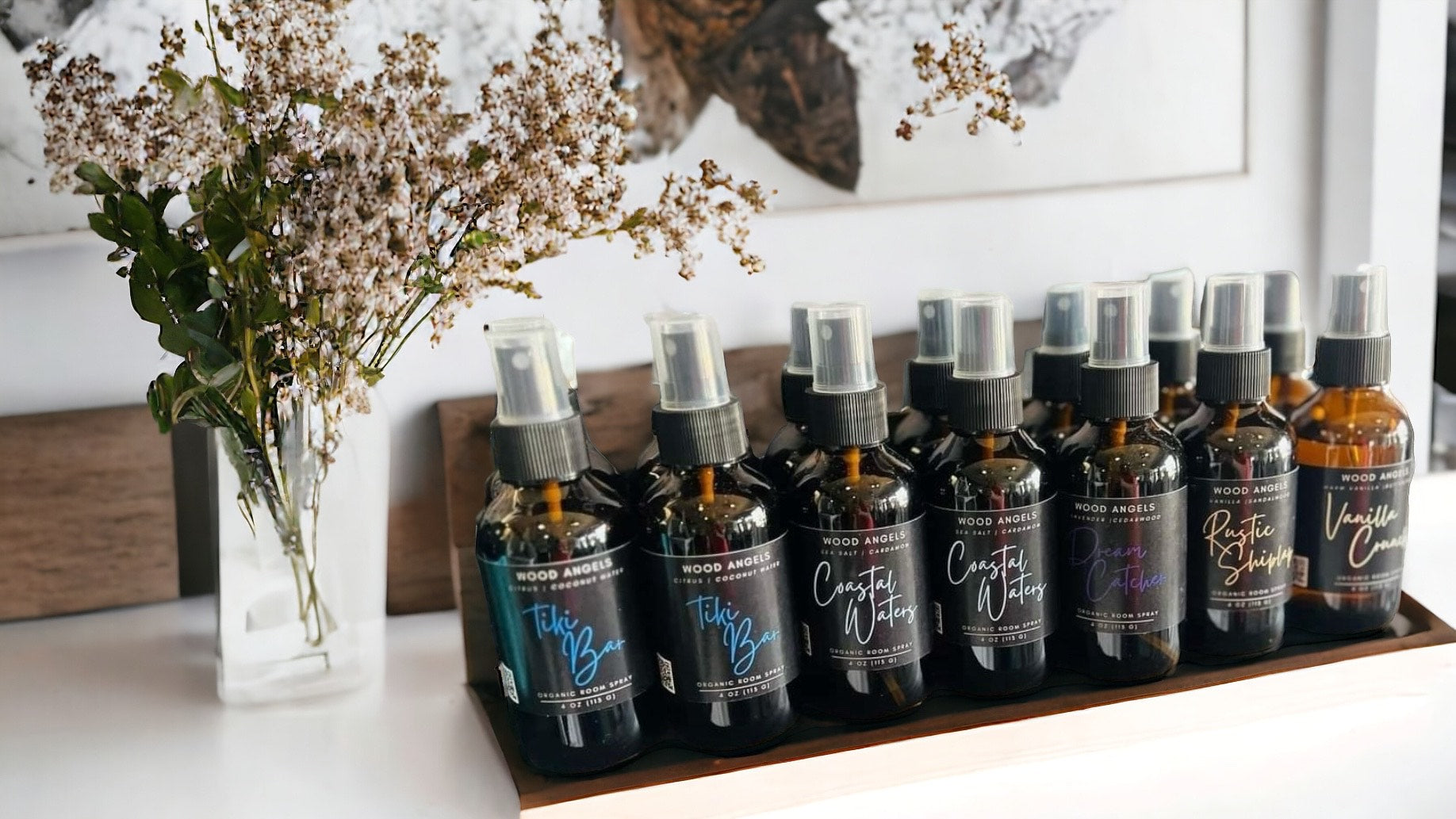 Luxury Organic room ,linen & car spray – Wood Angel's Luxury Candle Company